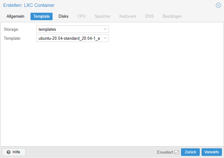 Wireguard im LXC-Container unter Proxmox einrichten
