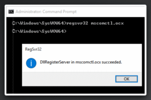 Fehlermeldung „MSCOMCTL.OCX“ unter Windows 10/11 beheben - CleverAdmin